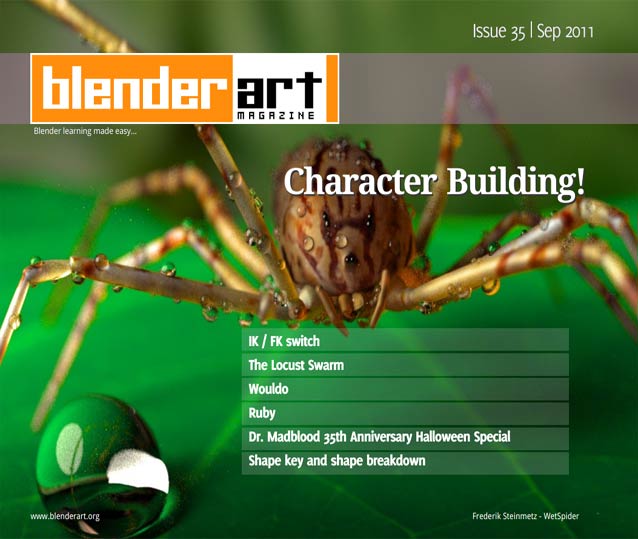 Blenderart Magazine issue #35 is out